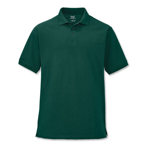 Wearguard Aramark Men's Green Polo Shirt Short Sleeve Size Medium NWOT ...