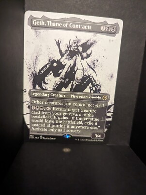 MTG Geth, Thane of Contracts (Showcase) 306 FOIL Phyrexia: All Will Be ...