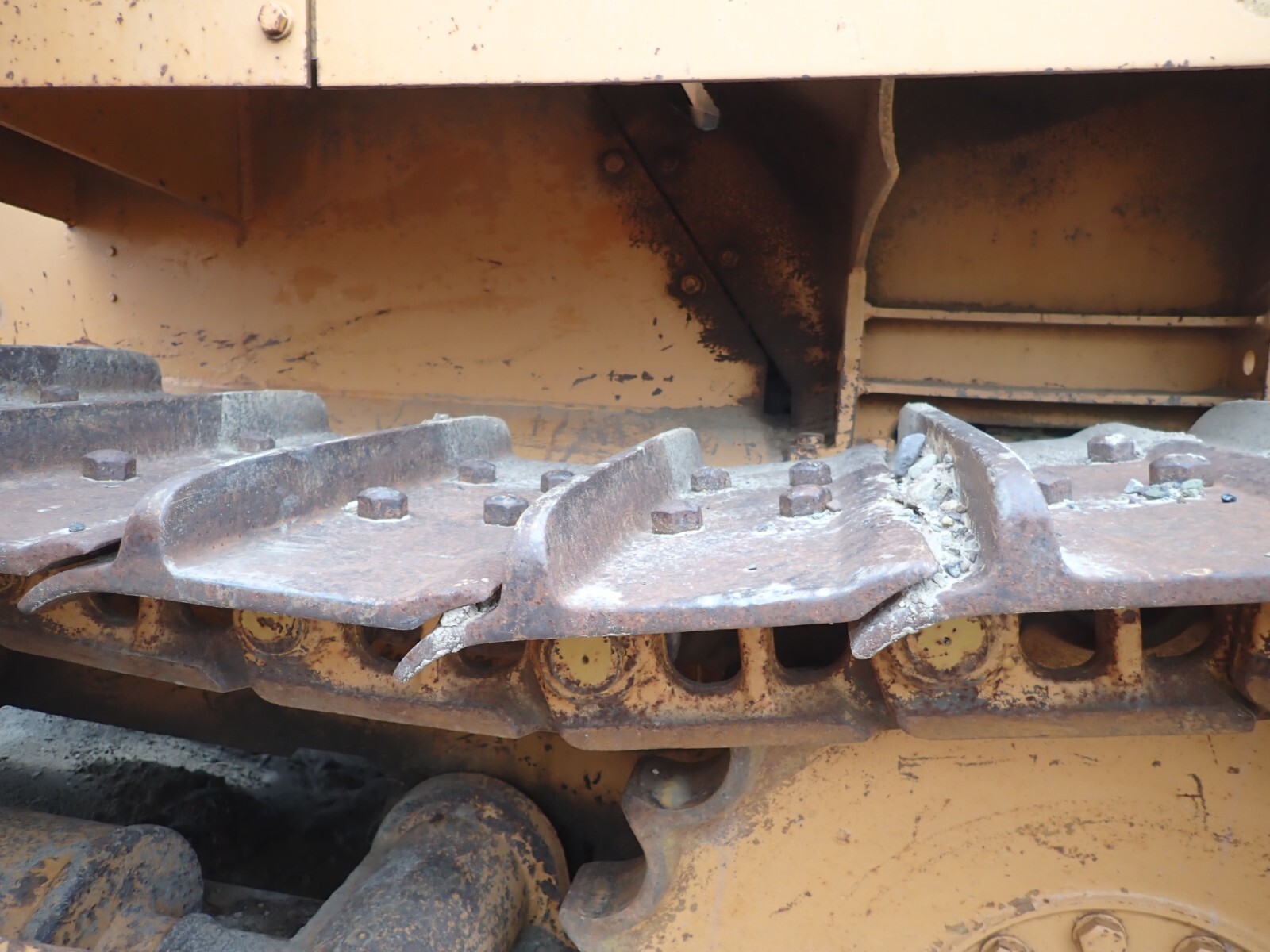 Case 1450 Crawler Dozer TRACK ASSEMBLY BOTH SIDES! Tracks Chains Pads ...