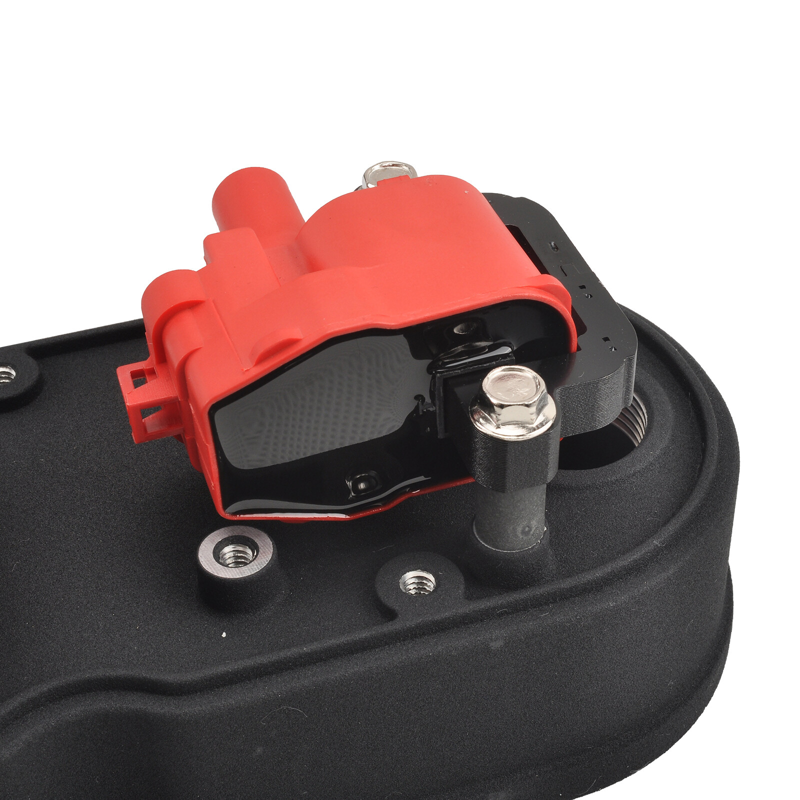 2pc Aluminum Valve Cover for Chevy LS Engines Finned Vintage Hidden ...