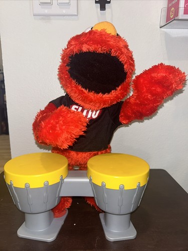 Let's Rock ELMO Sesame Street Interactive Toy w/Drums WITHOUT Sound | eBay