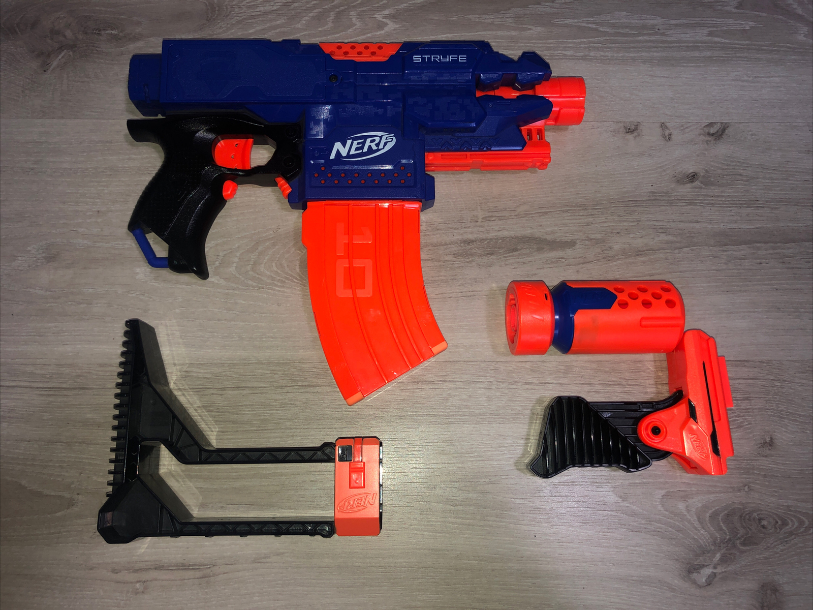 Nerf Stryfe, Nerf Elite N Strike Stryfe CQ-10 Mortorised Blaster Gun ...