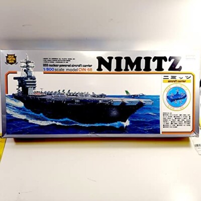 Arii USS Aircraft Carrier Nimitz CVN-68 1/800 Scale Plastic Model Kit ...