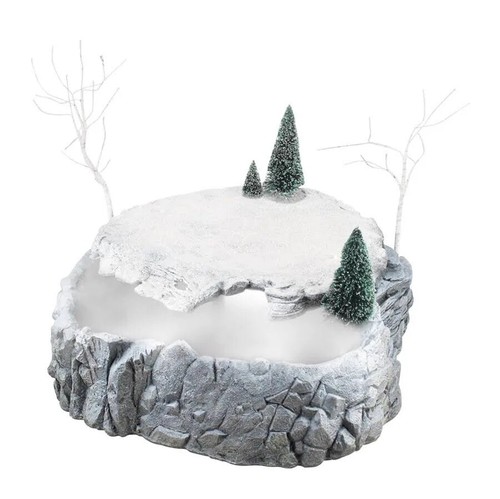 Retired DEPT 56 MISTY POINT PLATFORM 4025358 W/light And Fogger Works ...