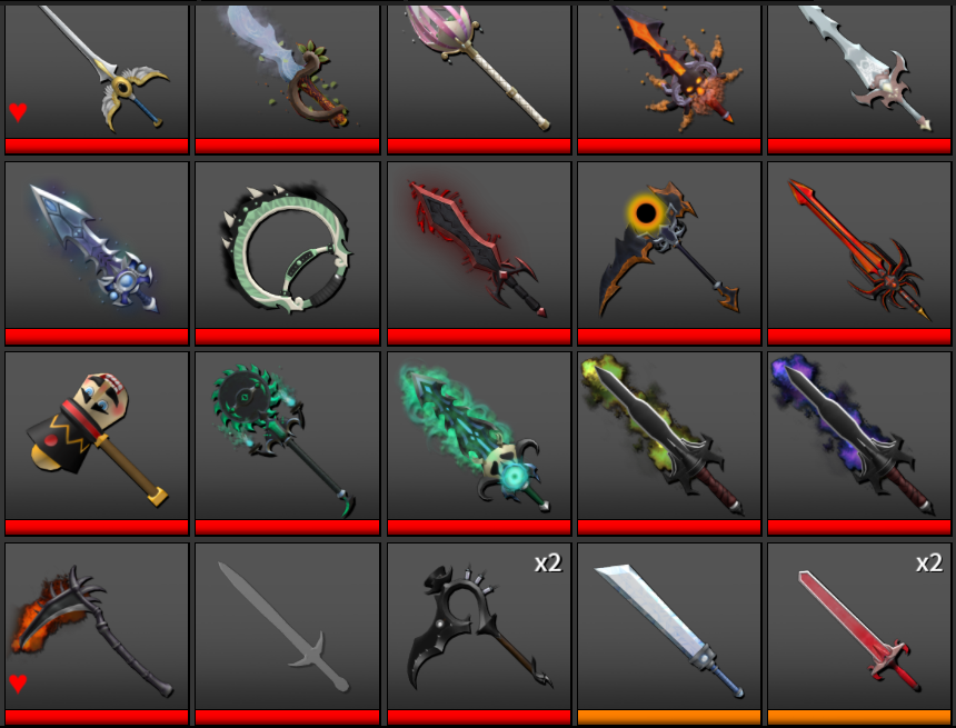 Roblox Assassin Knives | eBay