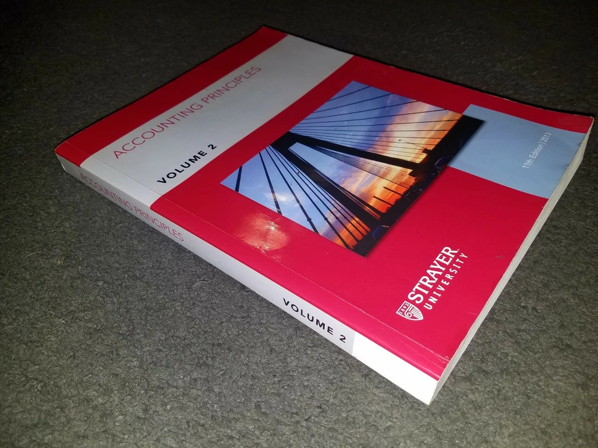 Accounting Principles 11th Edition