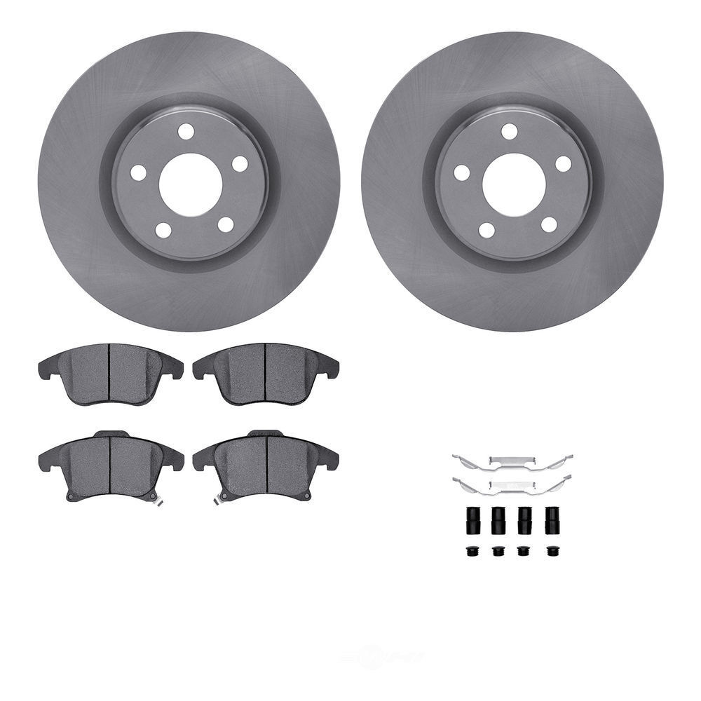Disc Brake Kit-Hybrid DFC 6512-99792 fits 17-19 Lincoln MKZ for sale ...