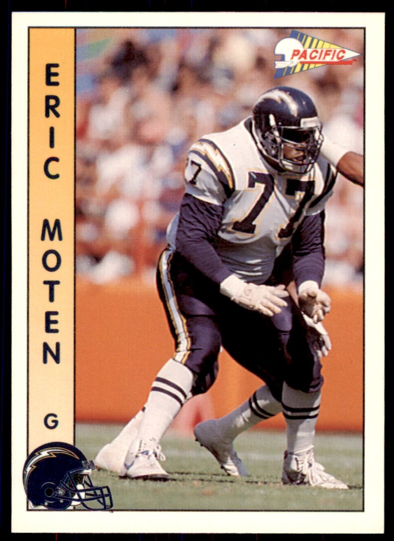 1992 Pacific Eric Moten San Diego Chargers #272 | eBay
