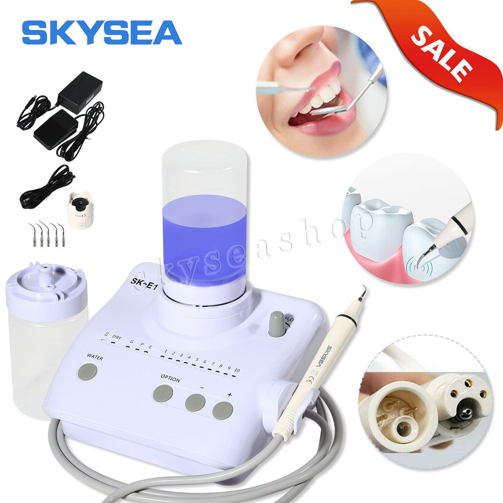 Dental Ultrasonic Piezo Scaler Detachable Ultrasound Unit fit EMS Cavitron SK-E1 | eBay