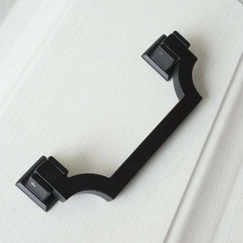 Bail Pull Dresser Pulls Drawer Knobs Handles Black Pulls Drop Modern Handle Pul | eBay