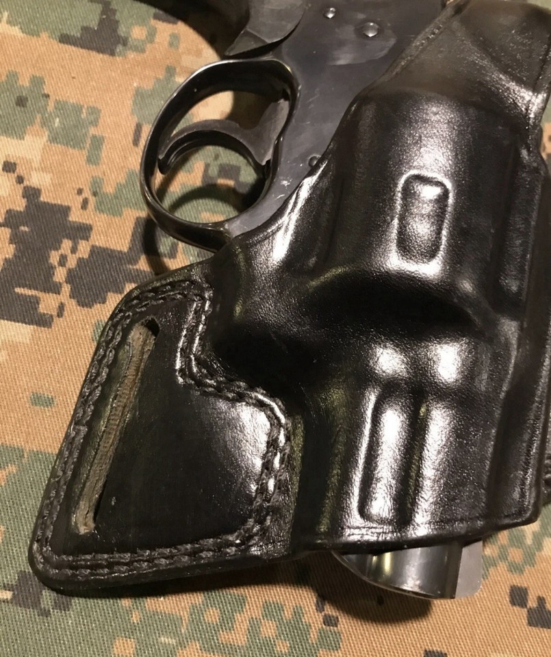 Bianchi#5 RH Belt Holster for Revolvers Colt Lawman MK3 357/Ruger GP100 ...