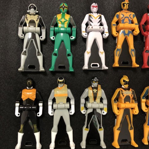 Power Rangers Ranger Key Set 18 pcs Extra Warriors Rare Lot | eBay