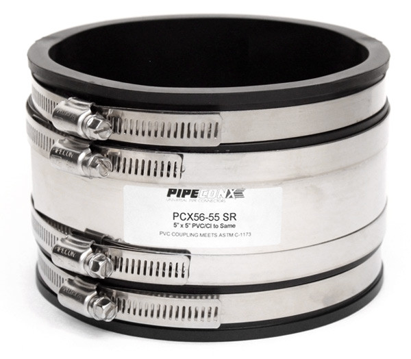 NATIONAL PIPE & PLASTICS PCX02-44SR COUPLING 4X4 CLAY X CI/PVC/ABS | eBay