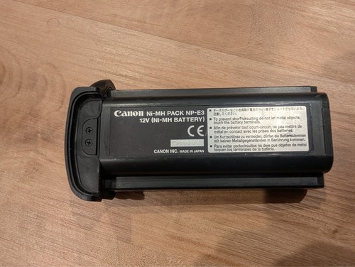 TESTED Canon Genuine NP-E3 Ni-MH Battery for EOS 1D, 1D Mark II, 1DS ...