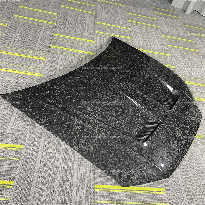 Dry Carbon Fiber Front Hood Panel Enginne Cover Kit Fits Audi Q5 Q8 SQ8 ...