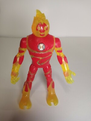 Ben 10 Deluxe Power Up Figures 6" - Heatblast | eBay