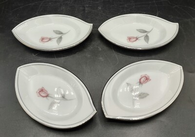 Noritake Fine China Rosemarie Pattern #6044 Small Leaf Shape Dipping ...