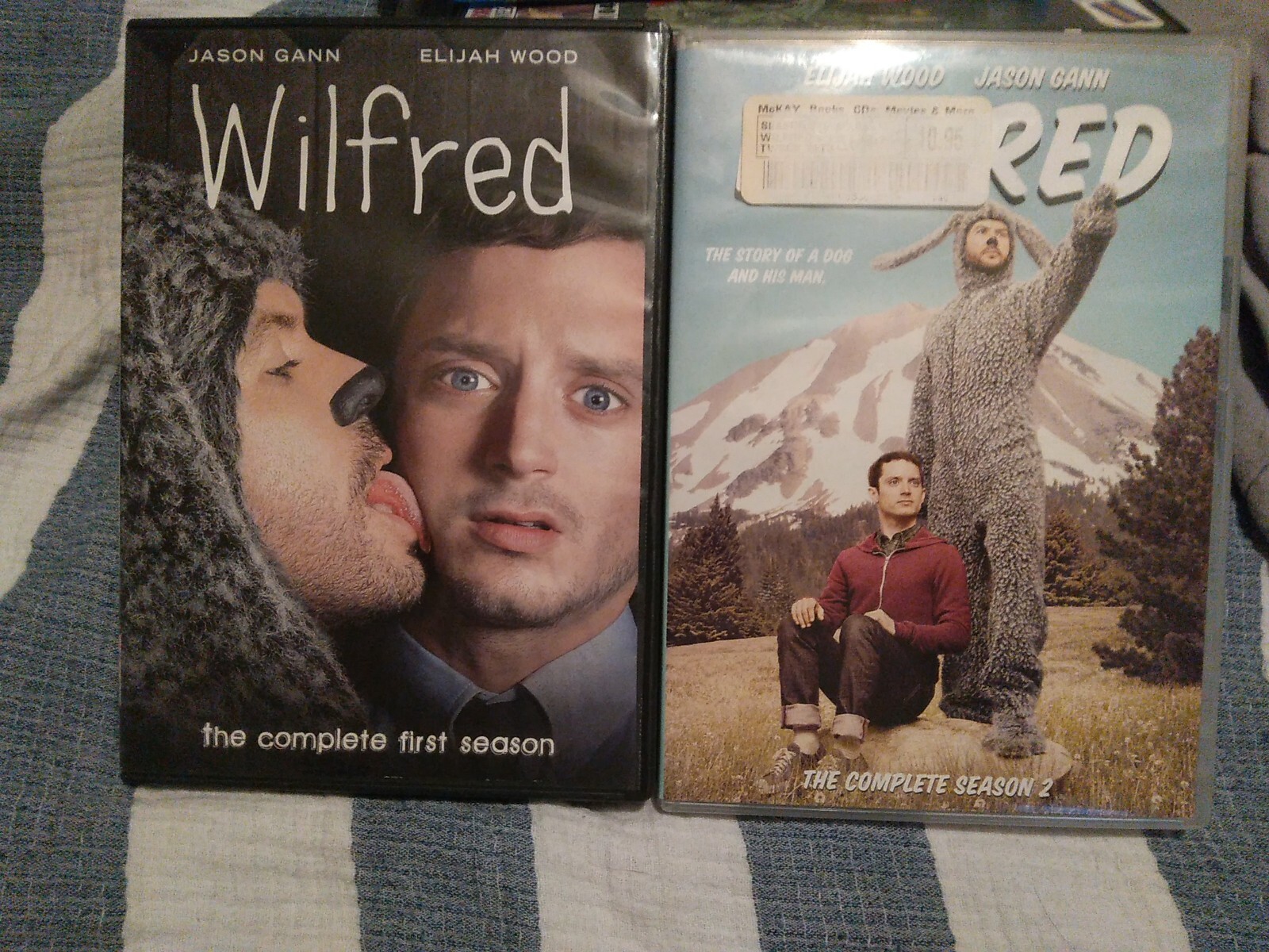 Wilfred DVD Season 1 & 2 Jason Gann Elijah Wood Television Show ...