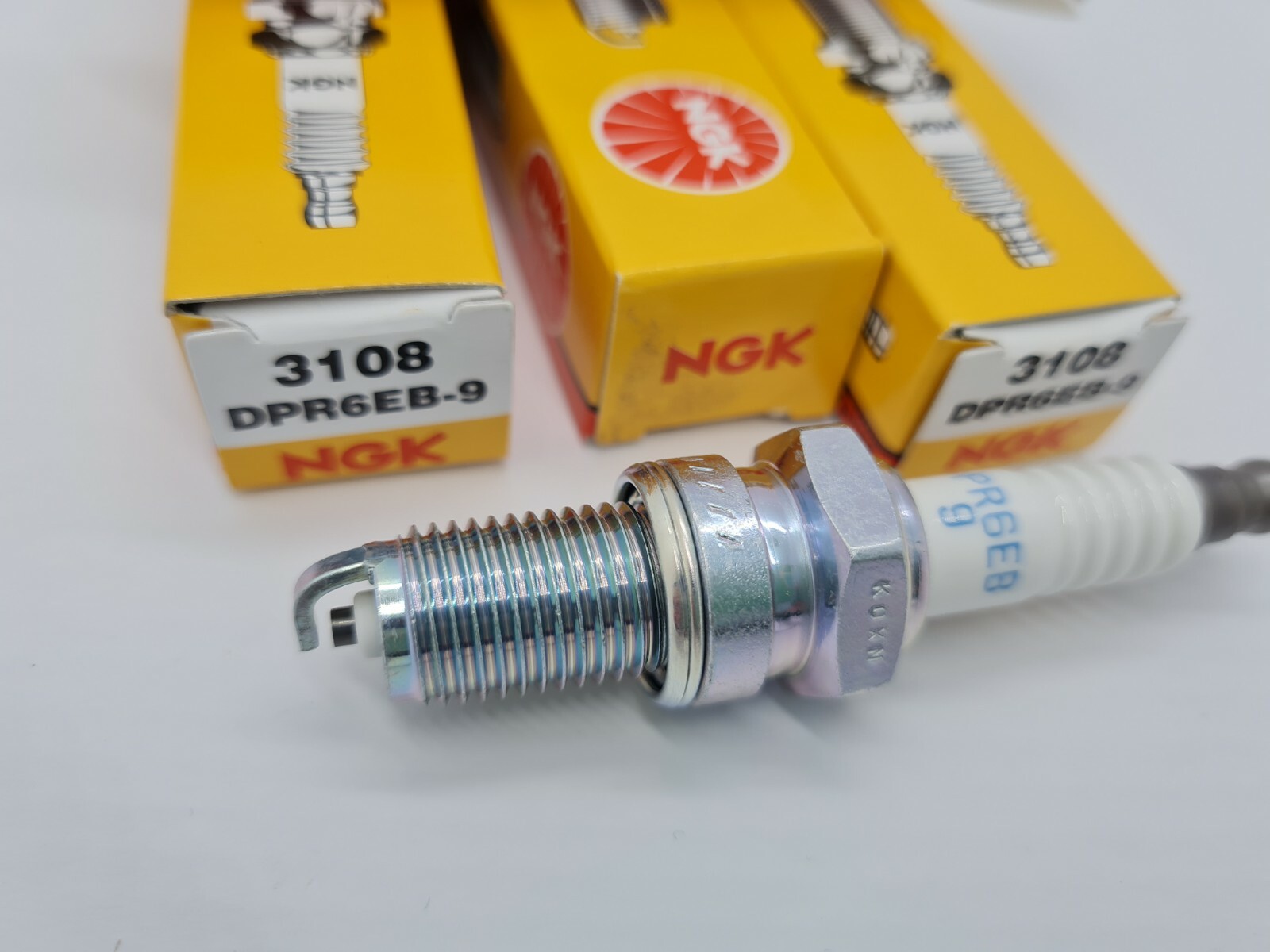 4 @ NGK DPR6EB-9 Spark Plug Yamaha Outboard 50 HP 4 stroke F50F F50H ...