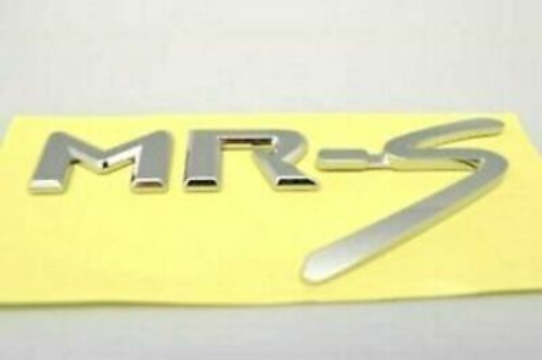 TOYOTA MR2 Roadster Spyder ZZW30 Genuine Front Blue & Rear MR-S Emblem ...