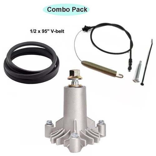 Craftsman 42" Deck Mower Parts: Belt 144959, Cable 175067, Spindle ...