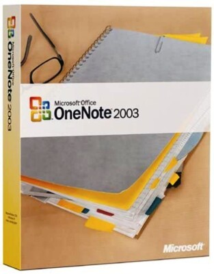 Microsoft Office OneNote 2003 Full Version w/ 3 Product Keys & License ...