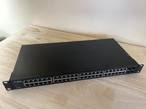 Netgear GS348T-100NAS 48-Port Gigabit Ethernet Smart Managed Pro Switch ...