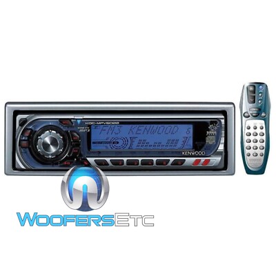 KENWOOD KDC-MPV6022 CD REMOTE COLOR SCREEN CAR STEREO FLIP FACE OLD ...