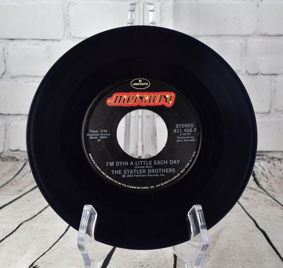 The Statler Brothers – Oh Baby Mine (I Get So Lonely), 7" Vinyl, 45 RPM ...