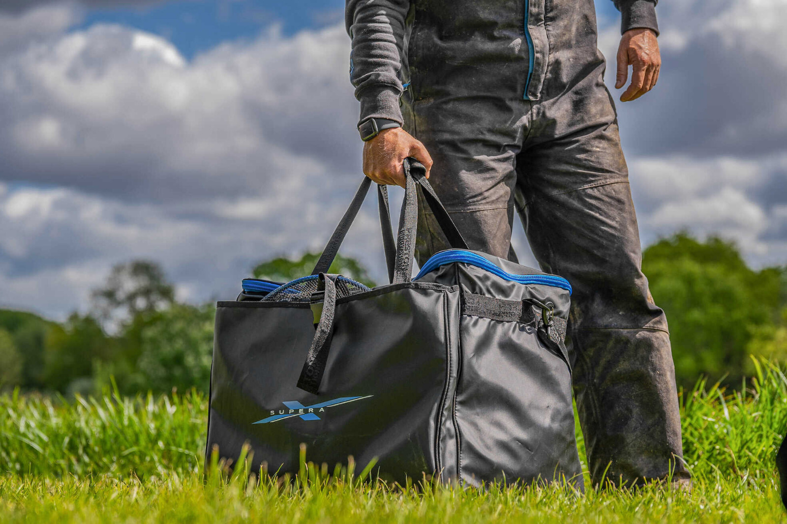 Preston Supera X Net Bag XL Fits 5 Keepnets Carp Fishing Waterproof Net ...