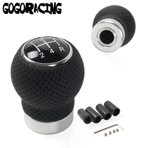 5 Speed Black Leather Car Shift Knob Gear Stick Shifter For Ford Ranger ...