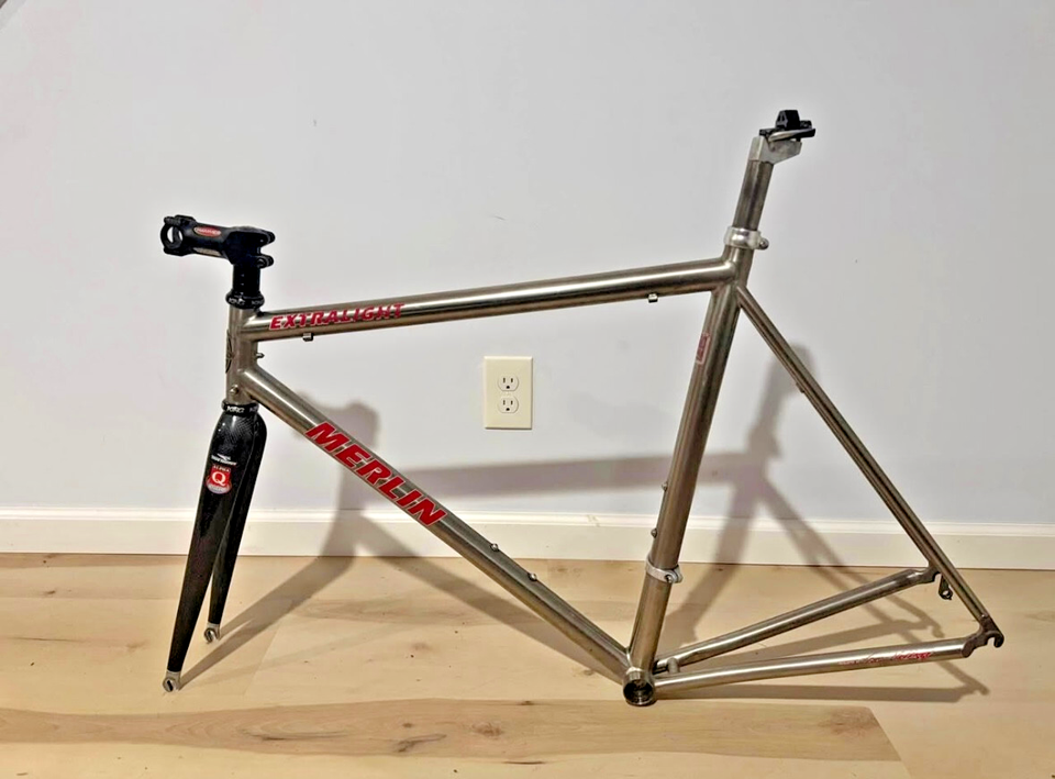 Merlin Extra Light Titanium Frameset 55cm | eBay