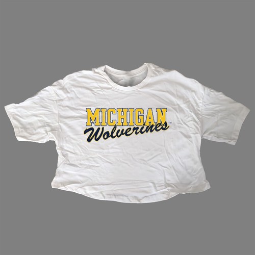 University of Michigan Crop Top | eBay
