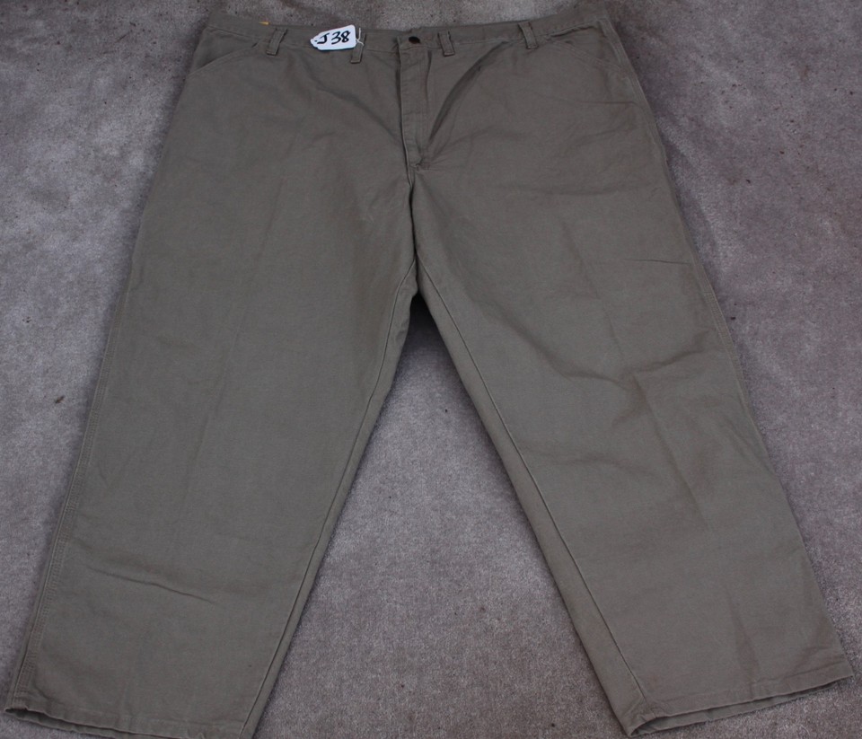 RUSTLER CARPENTER KHAKI Pants For Men SIZE - W50 X L30. TAG NO. J38 | eBay