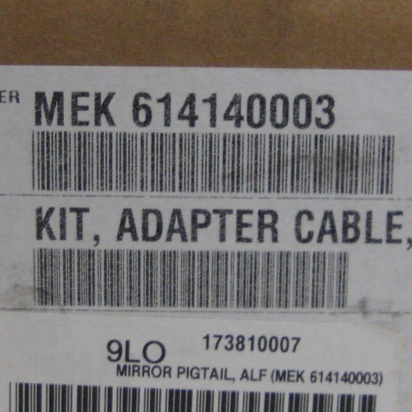Mekra Alf Mirror Wiring Pigtail P/n Mek-614140003 Cable Kit ...