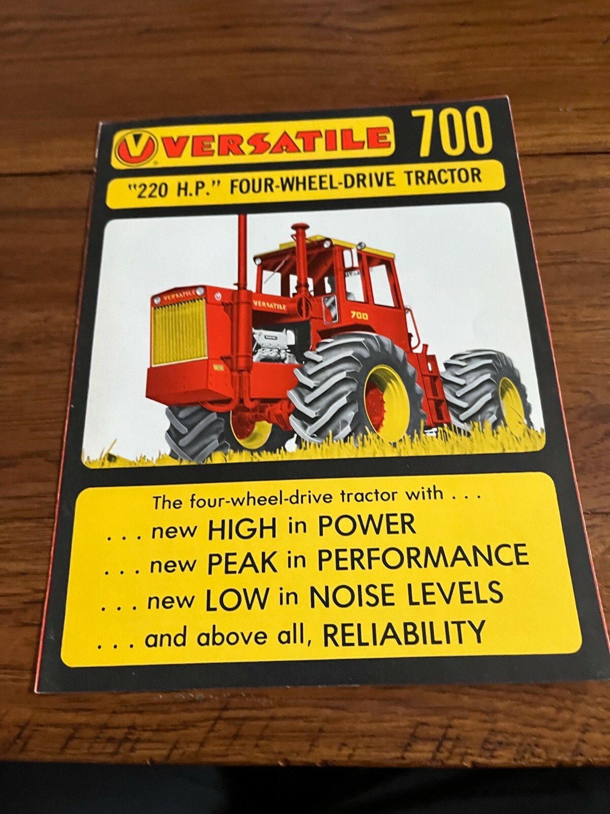 Versatile 700 Tractor Brochure FCCA | eBay