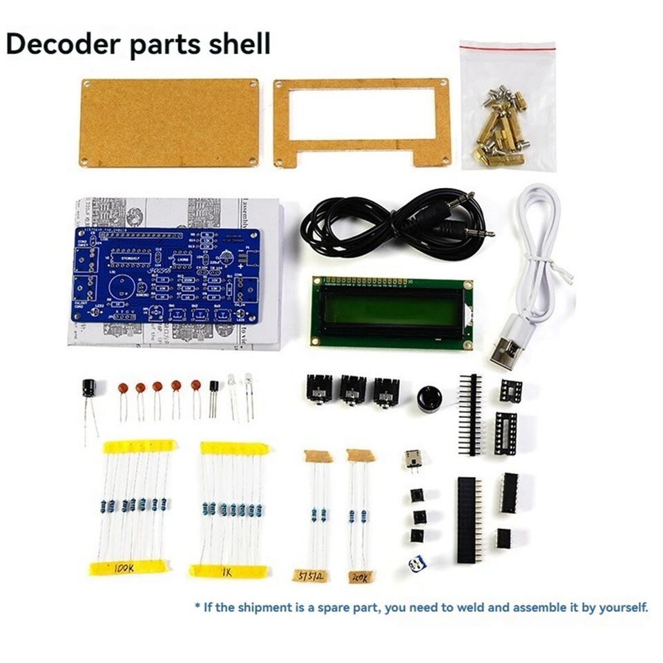 CW Morse Code Decoder DIY Kit CW Trainer Morse Code Decoder DIY Electronic1091 | eBay