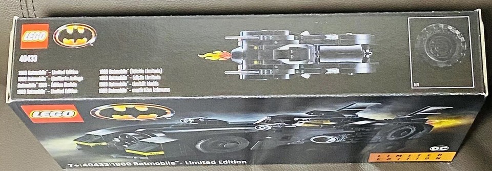 LEGO 40433 1989 Batmobile Limited Edition New Sealed Retired Express F ...