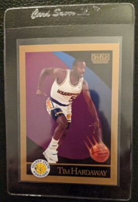 1990 SKYBOX #95 TIM HARDAWAY ROOKIE CARD RC GOLDEN STATE WARRIORS HOF ...