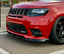 Matte Black Front Bumper Lip Trim For Jeep Grand Cherokee SRT/Trackhawk ...
