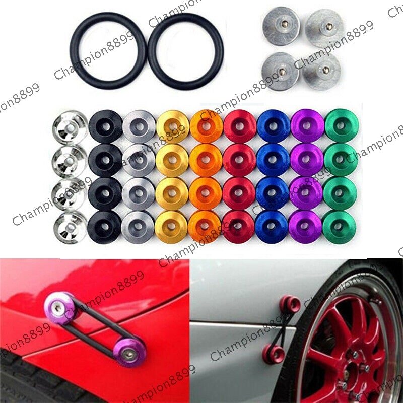Quick Release Fasteners Set Car Bumpers Trunk Quick Release Fastener ...
