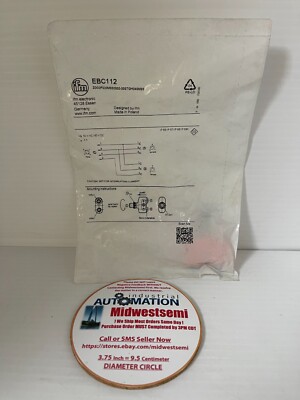 NEW IFM ELECTRONIC EBC112 / 45128 ESSEN W/ SPLITTER ORANGE CONNECTOR ...