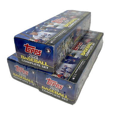 2020 TOPPS BASEBALL COMPLETE RETAIL SET 700 CARDS Listing Is For 1 Box ...