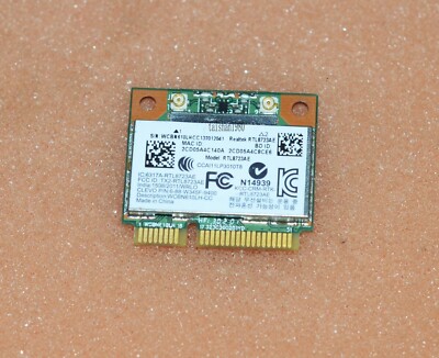 Realtek RTL8723AE Wi-Fi 802.11 b/g/n + BT 4.0 150Mbps PCI-E WLAN Combo ...