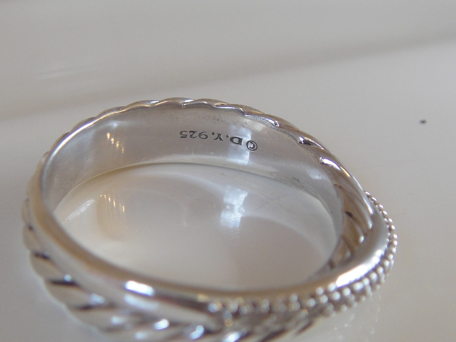 DAVID YURMAN SS CROSSOVER DIAMOND RING - Gem