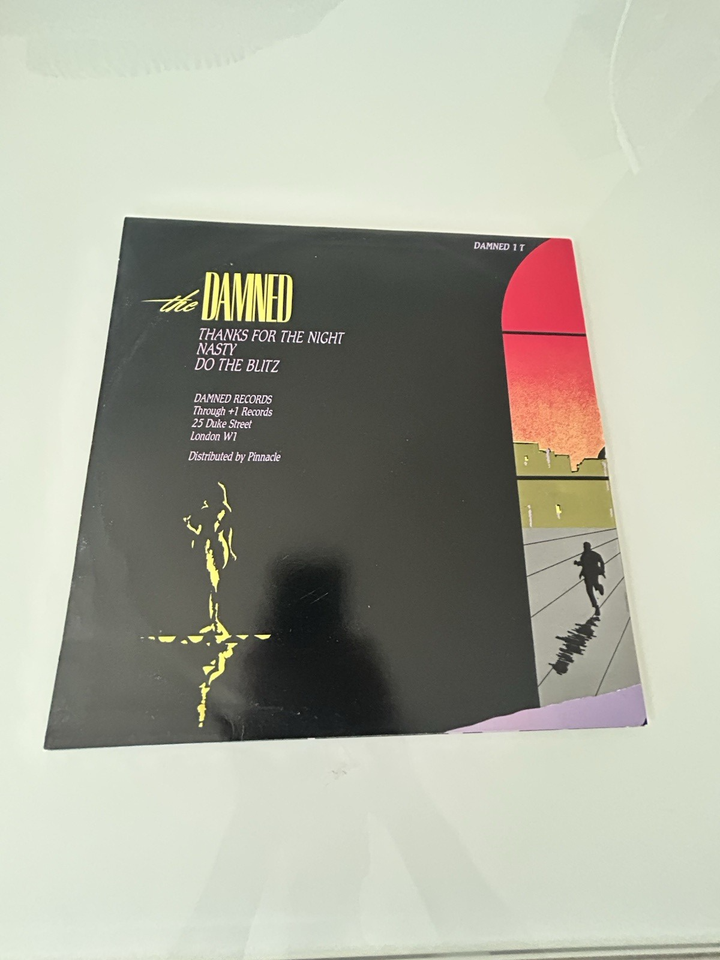 THE DAMNED-UK '84 12" THANKS FOR-NIGHT: Thanks...,Nasty, Do-Blitz ...