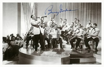 Benny Goodman #1 Signed Autograph Photo Postcard COPY | eBay