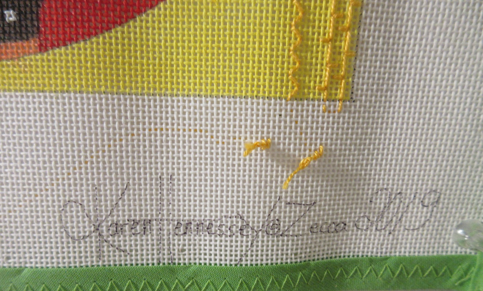 HTF Zecca NICE SNACK Needlepoint KIT w/ Stitch Guide by Ruth Schmuff | eBay