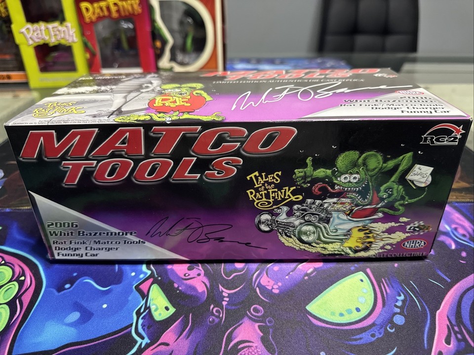 Matco Tools Rat Fink 2006 Whit Bazemore Dodge Charger 1 Of 1,452 RARE ...