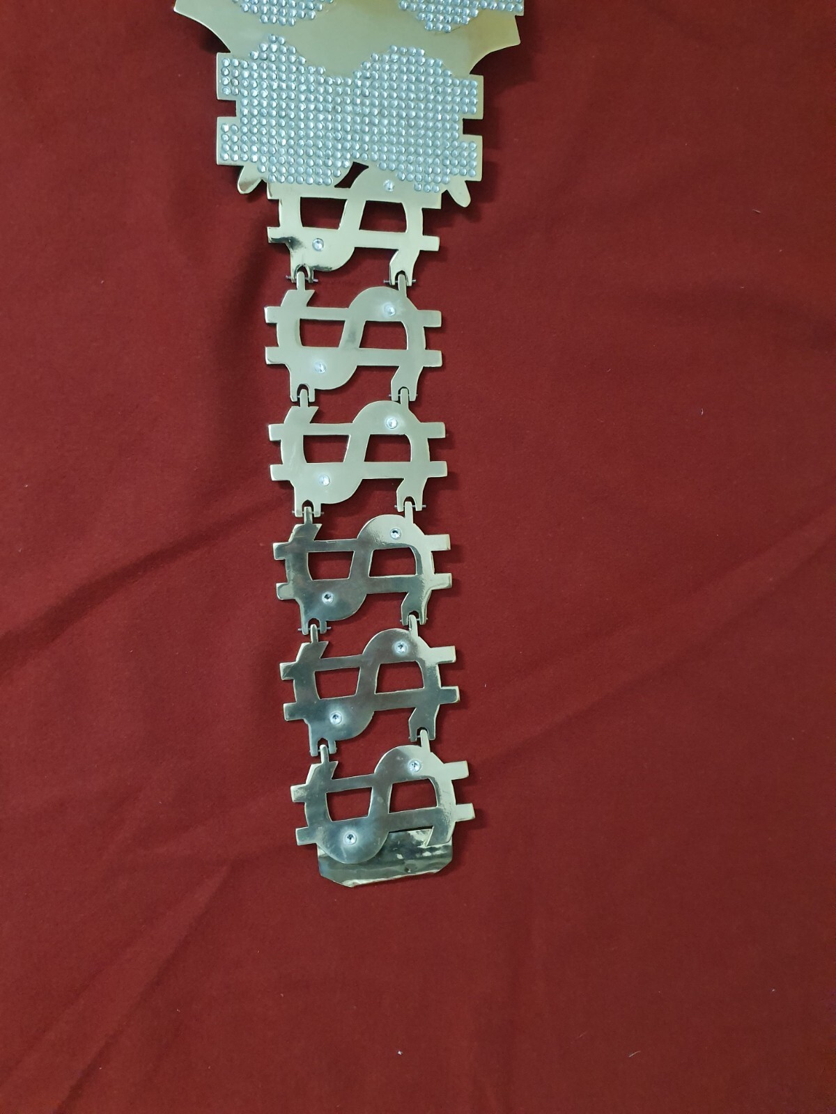 Million Dollar Championship Gold Plated Belt 6MM Brass Metal Plating ...